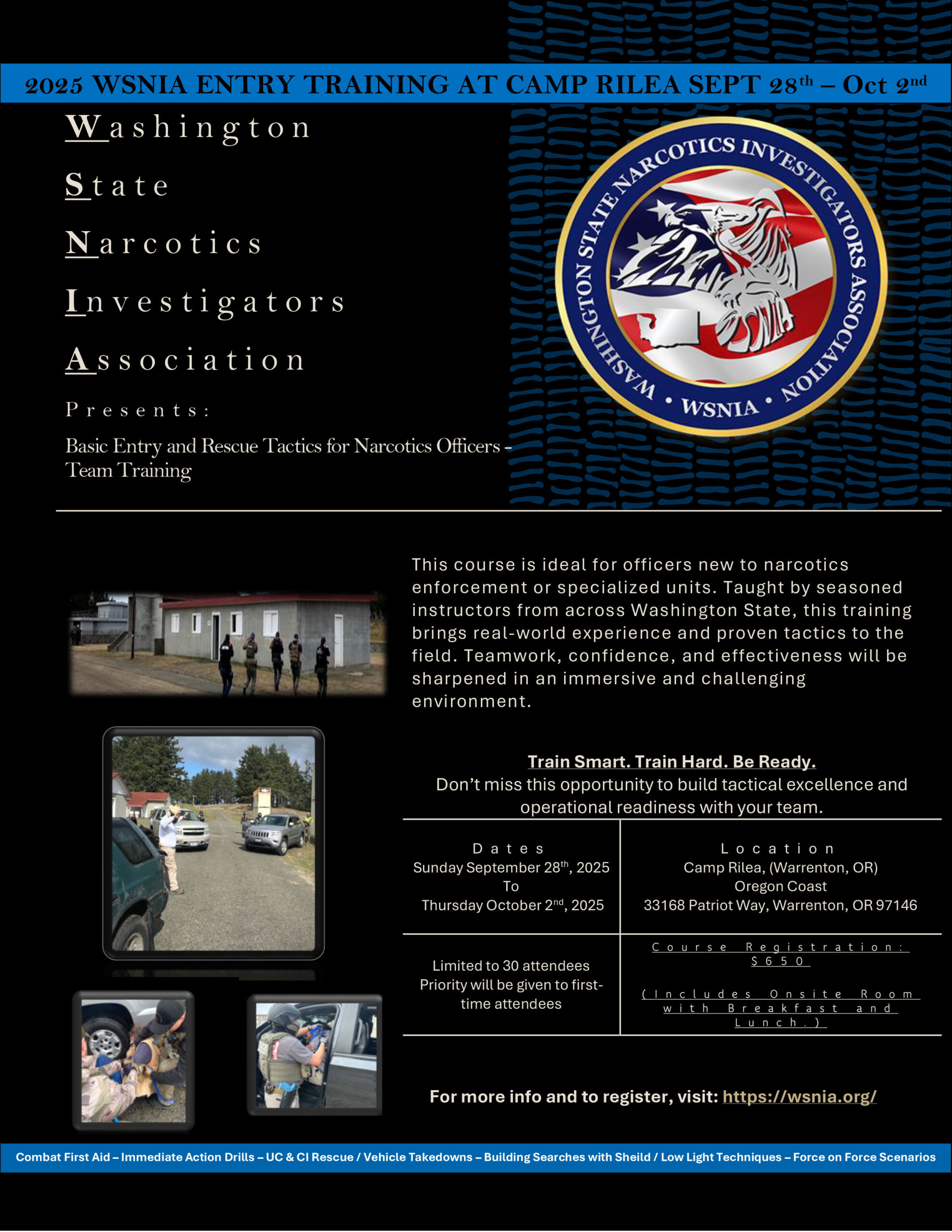 2025 Team Entry Training – Washington State Narcotics Investigators ...